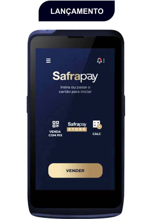 Peça sua Máquina de Cartão para CNPJ da SafraPay | SafraPay